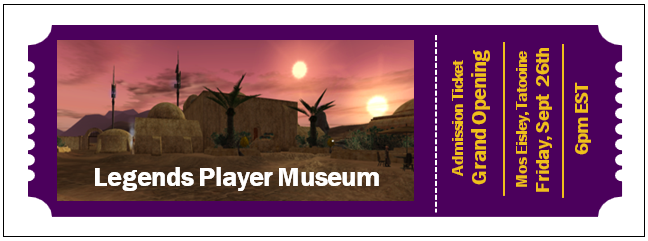 *Legends Player Museum - The Grand Opening*
