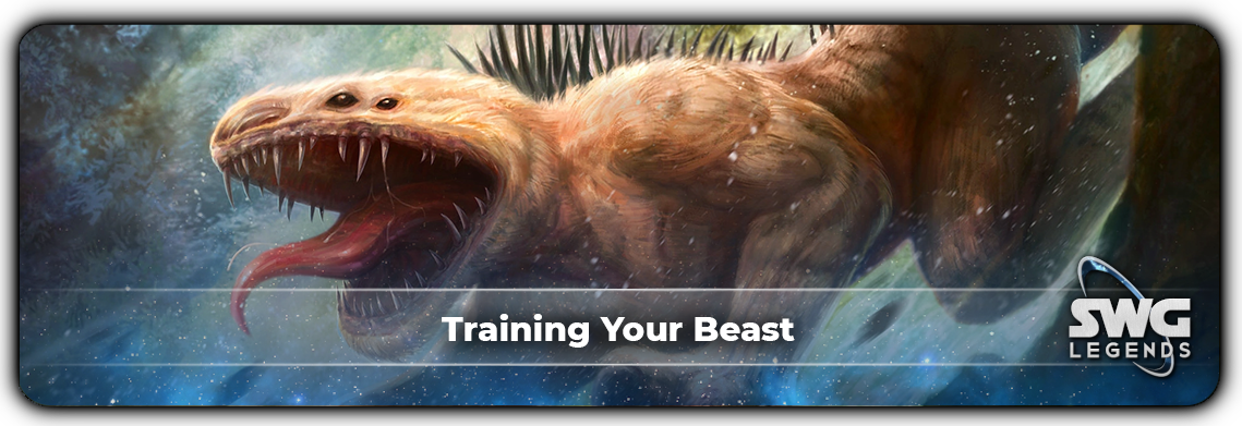*Friday Feature - Training Your Beast*