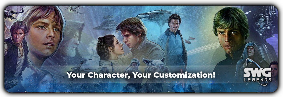 *Friday Feature - Your Character, Your Customization!*