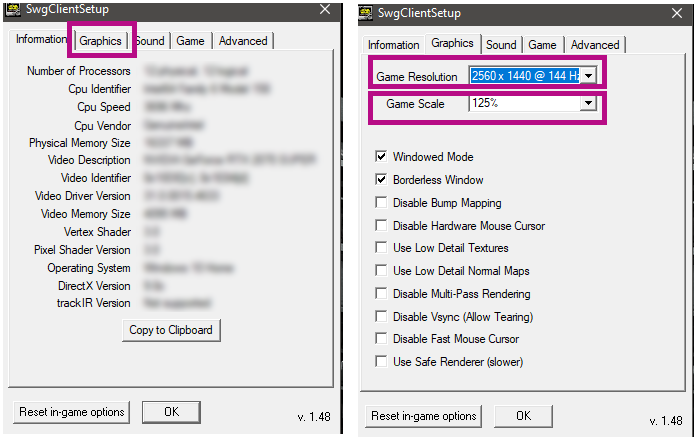 *Friday Feature - SWG Legends User Interface (UI)*